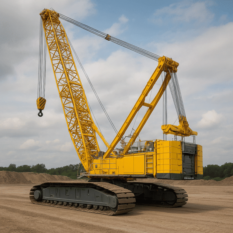 Liebherr LR 11350 – (crawler crane) - Machines at work