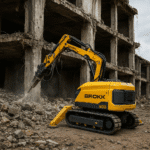 Brokk 900 – (remote demolition) - Machines at work