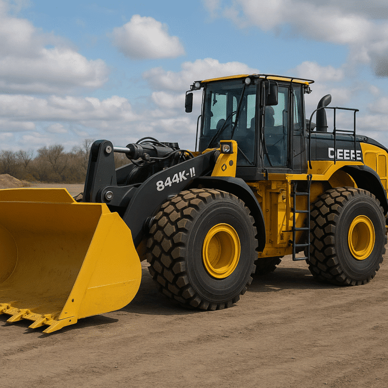 John Deere 844K-II – (wheel loader) - Machines at work