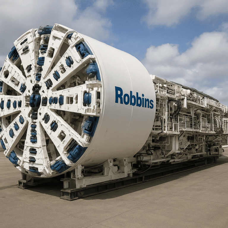 Robbins Main Beam TBM – (tunneling) - Machines at work