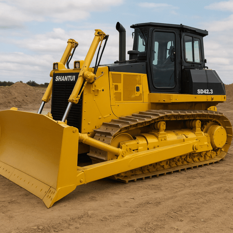 Shantui SD42-3 – (crawler dozer) - Machines at work