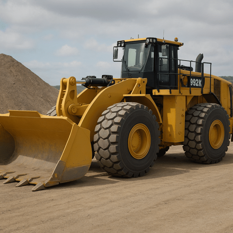 CAT 992K – (wheel loader) - Machines at work