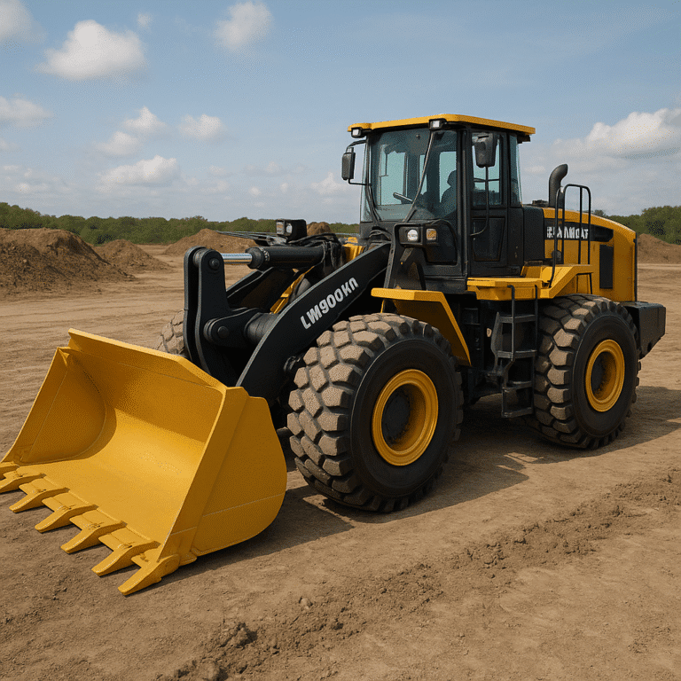 XCMG LW900KN – (wheel loader) - Machines at work
